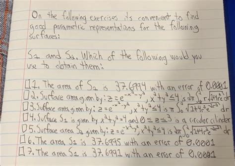 on the following exercises its convenient to find