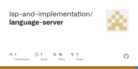 github lsp and implementation language server