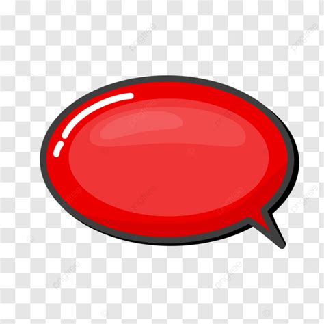 Bulle De Dialogue Ou Vente De Bannière Pour La Promotion Couleur Rouge