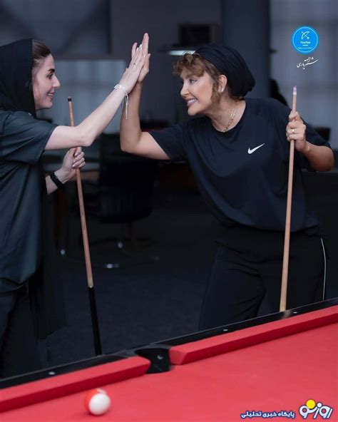 تصاویر جالب بیلیارد بازی کردنِ بازیگر جنجالی شام ایرانیعکس روزنو