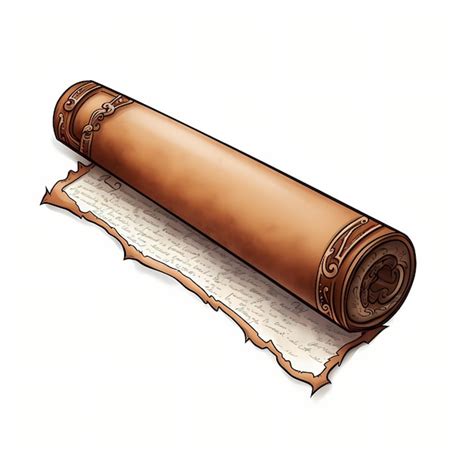 Premium Ai Image Ancient Scroll Vector