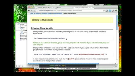 How To Create A Css Expressionengine Template 825 Dabrook Ee
