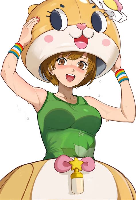Satonaka Chie And Chiitan Persona And 1 More Drawn By Neggoartz Danbooru