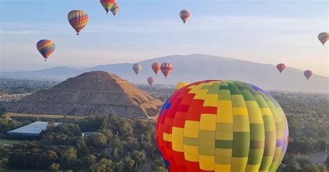 Teotihuacan Hot Air Balloon Flight With Incredible Views From Above