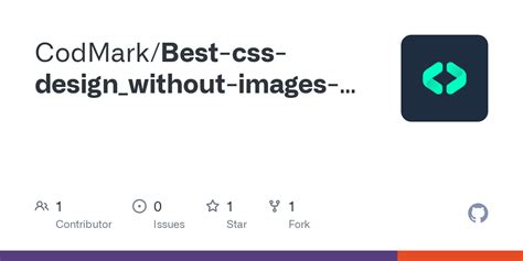 GitHub CodMark Best Css Design Without Images Only CSS CSS Tricks