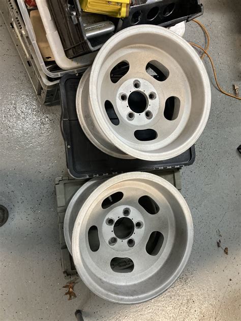 Ansen Style Slotted Wheels Ford Vintage Gasser Custom Hot Rod 1932