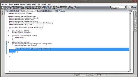 [1 6 4] Minecraft Forge Modding Tutorials Custom Crops Youtube