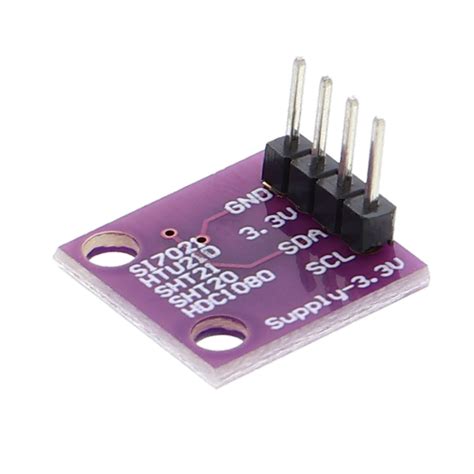 Gy 213v Htu21d Temperatur Und Feuchtigkeitssensormodul I2c Günstig Online Kaufen Funduinoshop