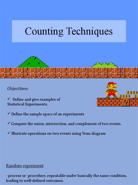 Counting Techniques Pdf Mathematics Mathematical Concepts