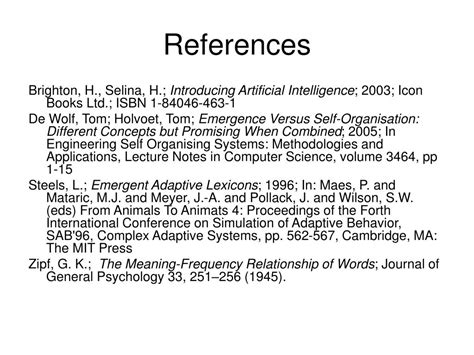 Ppt Emergent Adaptive Lexicons Powerpoint Presentation Free Download Id1755250