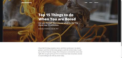 Github Cristinaalinablog Capstone Project Blog Web Application