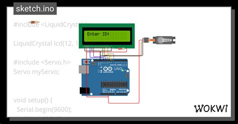 Door Unlock Wokwi Esp32 Stm32 Arduino Simulator