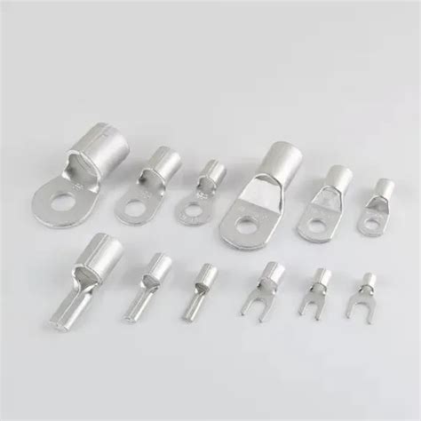 Aluminum Connecting Terminals Insert Naked Terminals Cable Termination Lug Cable Terminal And