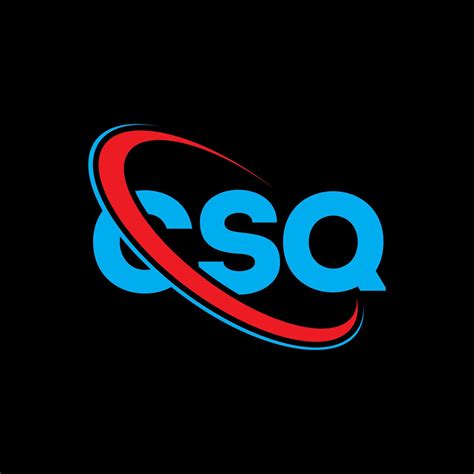 Csq Logo Csq Letter Csq Letter Logo Design Initials Csq Logo Linked