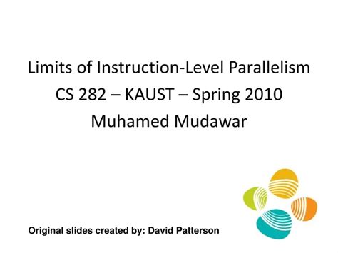 Ppt Limits Of Instruction Level Parallelism Powerpoint Presentation Free Download Id9628573