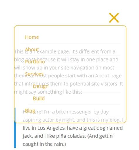 Styling The Divi Mobile Menu Two Blue Toucans