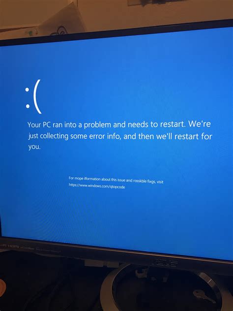 My Windows Gave Me A BSoD But The Description Is Completely Misspelled R Softwaregore