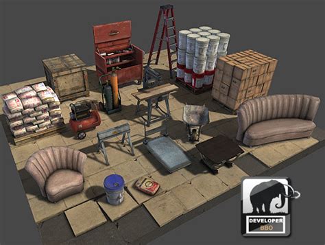 Industrial Props 3d 산업도구 Unity Asset Store