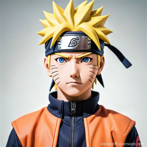Naruto Portrait Style Stable Diffusion Online