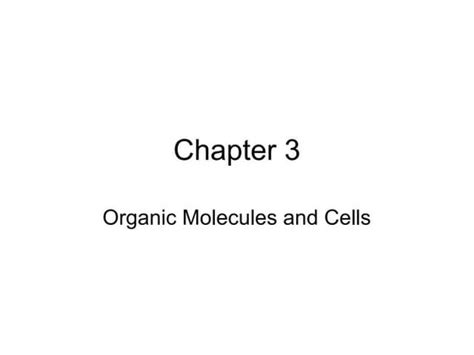 3 Biological Macromolecules Bio 101 Ppt