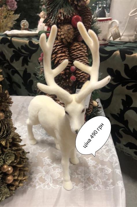 Статуетка фигура олень декор новий рік — ціна 490 грн у каталозі Статуетки Купити товари для
