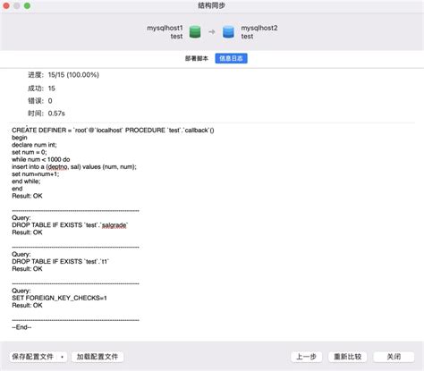 mysql表结构对比工具 技术文章 云掣