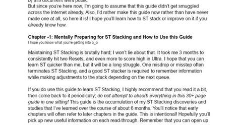 the most detailed st stacking guide for score attacks r tetris