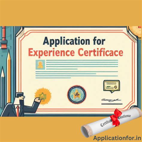 Application For Experience Certificate With Examples