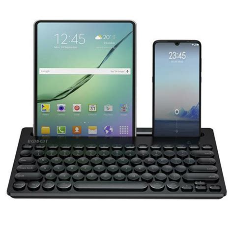 Jual Wireless Keyboard Robot Kb10 Multi Device Bluetooth And 2 4g Kota Surabaya Rjp99 Cell