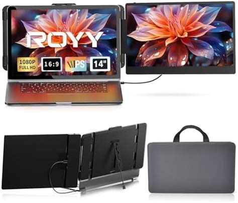 Laptop Screen Extender Dual Monitor Portable Monitor IPS FHD P Attachment Screen