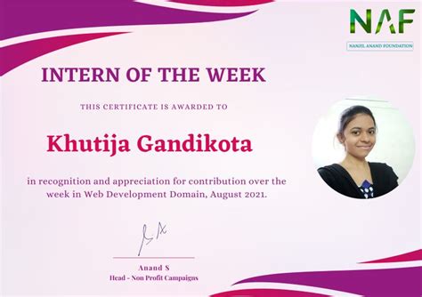 khutija gandikota on linkedin webdevelopment internship