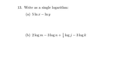 Solved Write As A Single