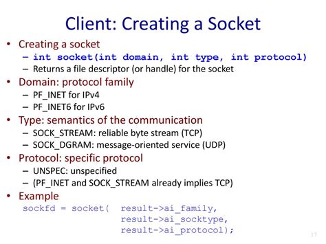 UNIX Sockets COS Precept Ppt Download