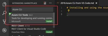 Installing The Azure CLI In Visual Studio Code