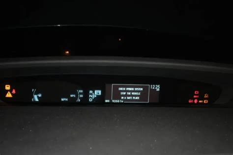 Check Hybrid System On Prius What Should I Do