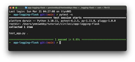 Application Logging With Flask Circleci