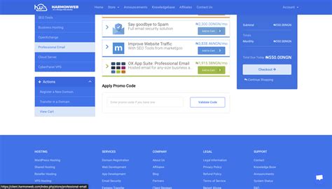 Updated How To Purchase Hosting On Harmonweb Harmon Web Blog