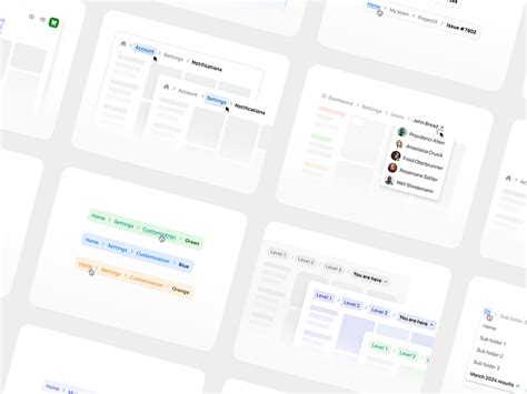 Breadcrumbs Designs Themes Templates And Downloadable Graphic Elements On Dribbble