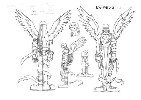 File Pidmon Settei Lineart2 Png Wikimon The 1 Digimon Wiki