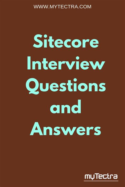 Sitecore Interview Questions And Answers Most Frequently Asked Sitecore Interview Que