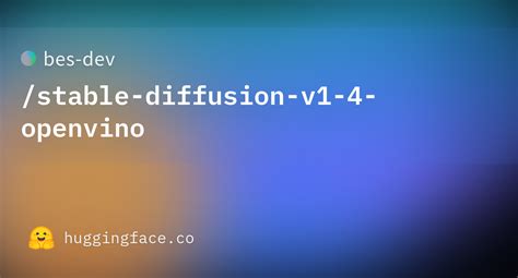 Bes Dev Stable Diffusion V Openvino At Main