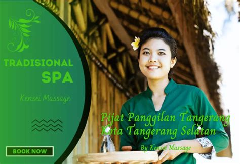 Pijat Panggilan Tangerang Selatan 24 Jam Terapis Wanita - Kensei Massage