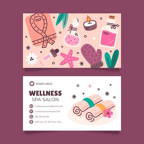 Free Vector Wellness And Spa Template Design