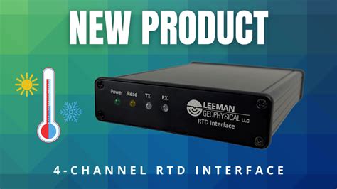 Introducing The Channel RTD Interface The Next Generation Of Easy RTD Measurement Leeman