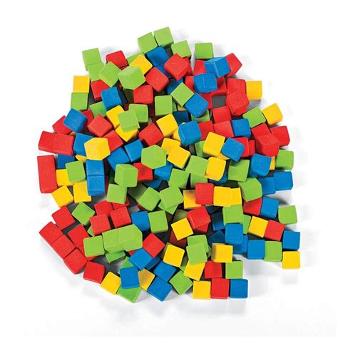 Foam Counting Cubes 1cm