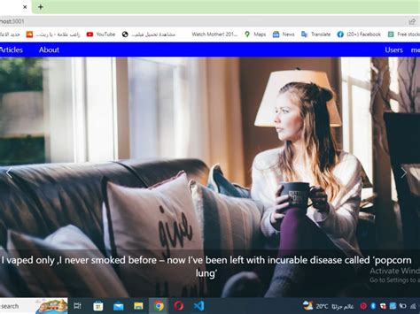 Blogs Website Made With React Js And Node Js Upwork