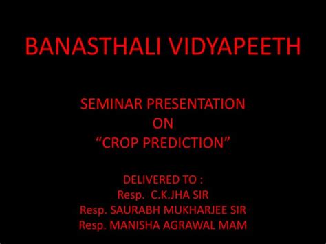 Crop Yield Prediction Using Machine Learning Pdf
