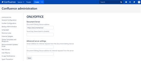 How To Integrate Confluence With ONLYOFFICE Docs On Ubuntu Ubuntu