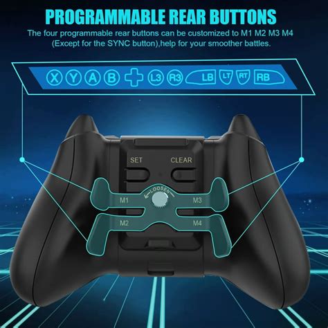 Controller Paddles Fit For Xbox Tsv Back Button Attachment Controller