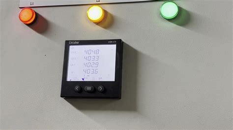 نصب و تنظیم پاور آنالایزر سیرکاتور مدل Cvm C11 نماشا